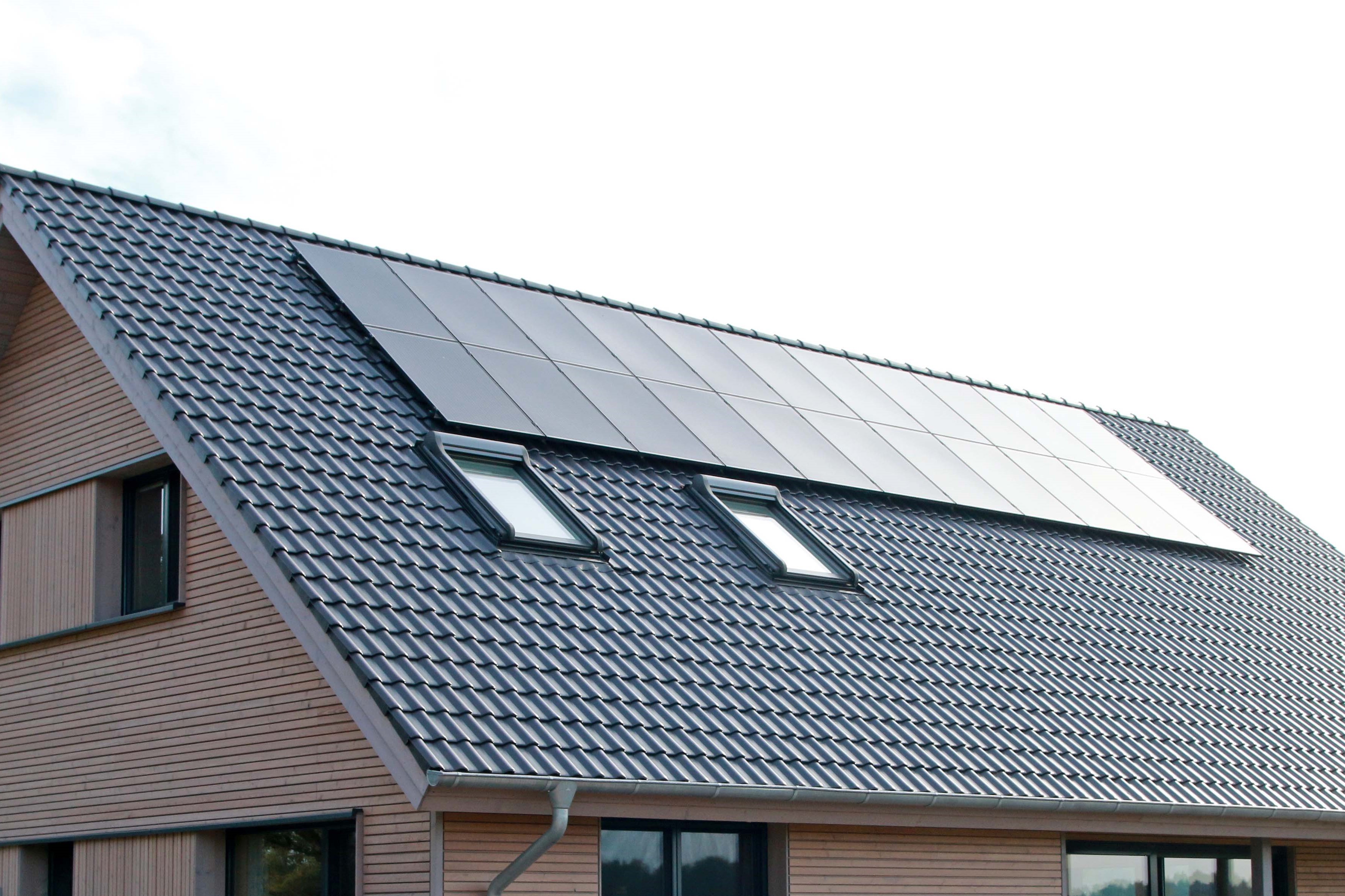 Photovoltaikanlage Fertighaus PV-Anlage Fertighaus Nordrhein-Westfalen ...